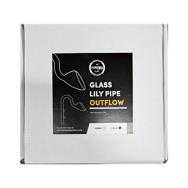 Glass Lily Pipe Outflow 17mm (16/22mm) – horizon aquatics