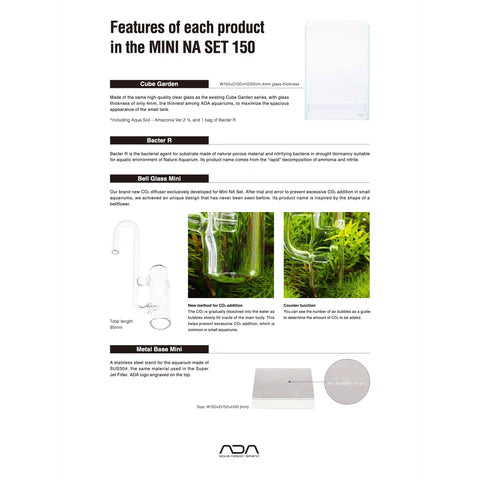 ADA Mini NA Set 150 – horizon aquatics