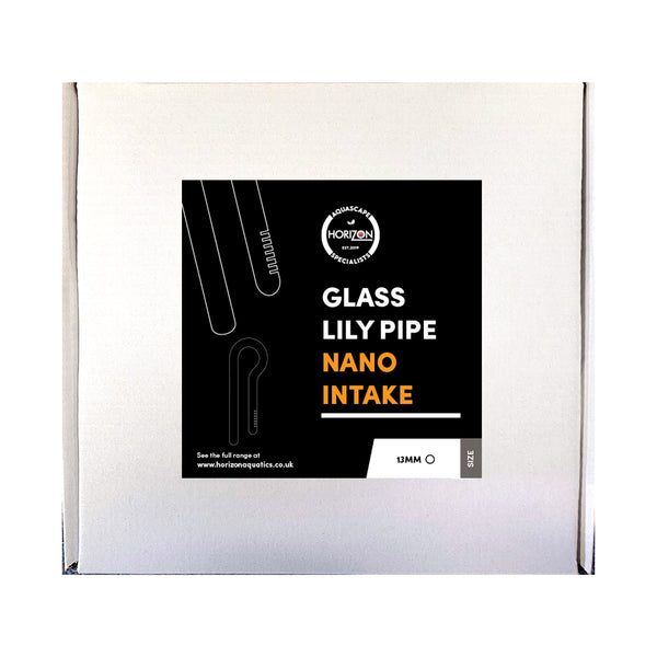 Glass Lily Pipe NANO Inflow Pipe - 13mm (12/16) – horizon aquatics