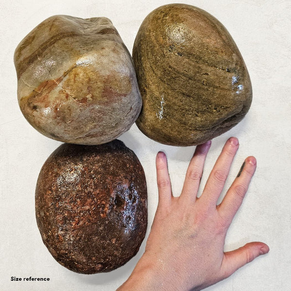 Tiger River Cobbles – Large Natural Aquarium Rock 10–25cm – horizon ...