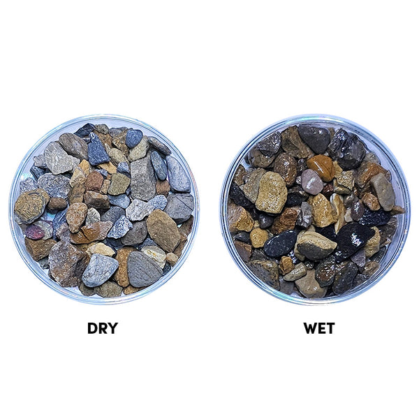 Tiger Gravel - 1kg - Small Grain – horizon aquatics